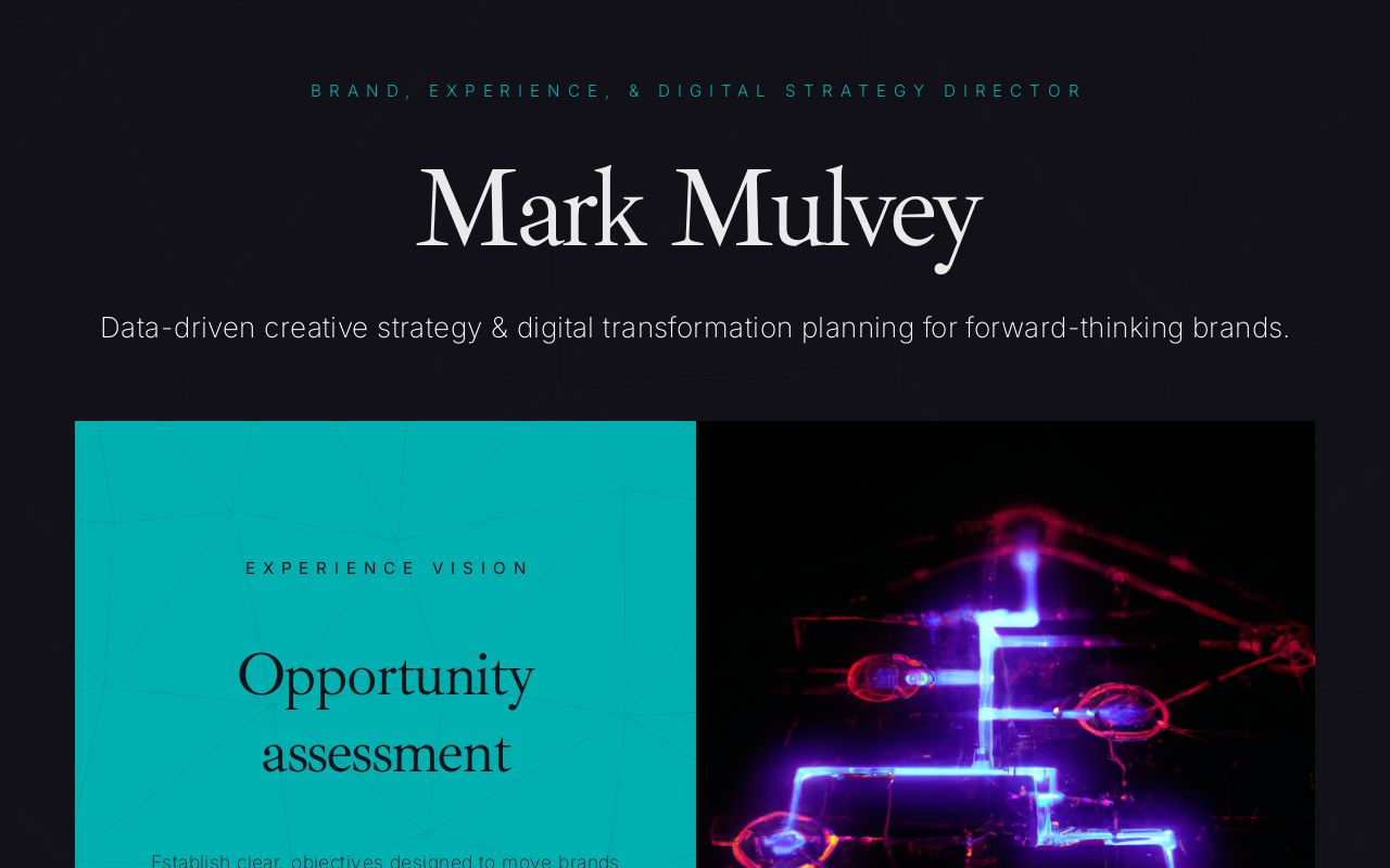 Mark Mulvey | Brand, Experience, and Digital Strategy Director ...